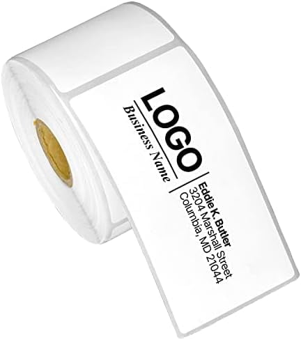 2" x 4" Direct Thermal Label - Compatible with Rollo Label Printer ...