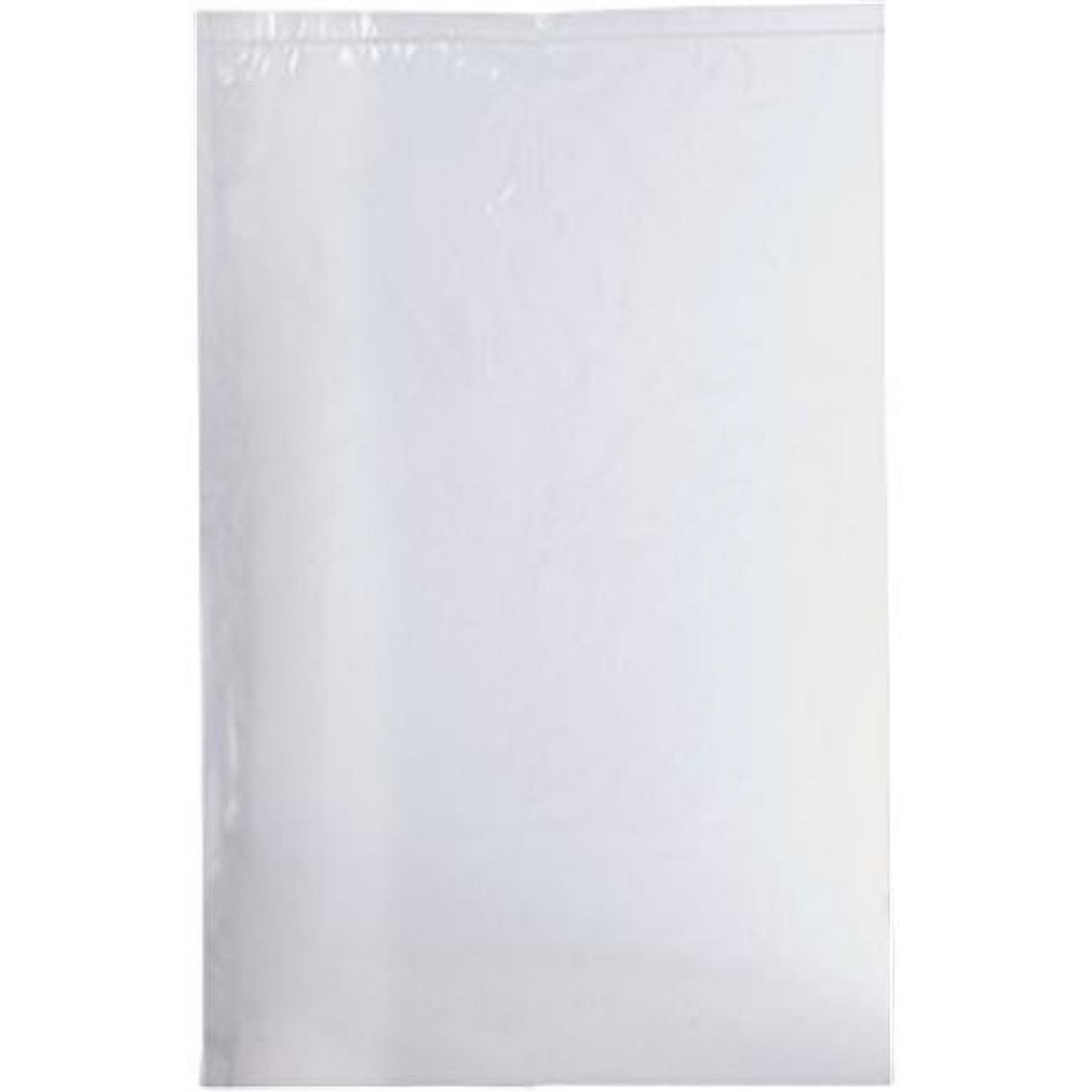 2 x 4 in. 4 Mil Block Reclosable Poly Bags, White & Clear - Walmart.com
