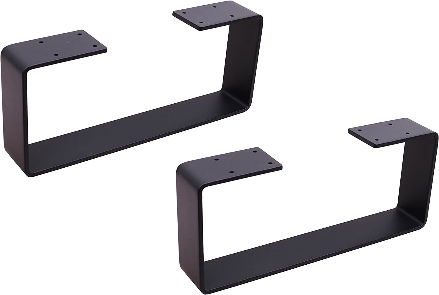 2 x 6"Coffee Table Legs,U Shaped Heavy Duty Solid Steel Table Legs ...