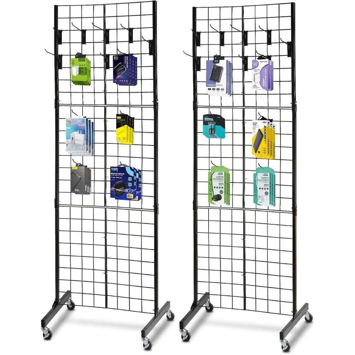 2' x 6' Detachable Girdwall for Easy Transport, Standing Grid Tower ...