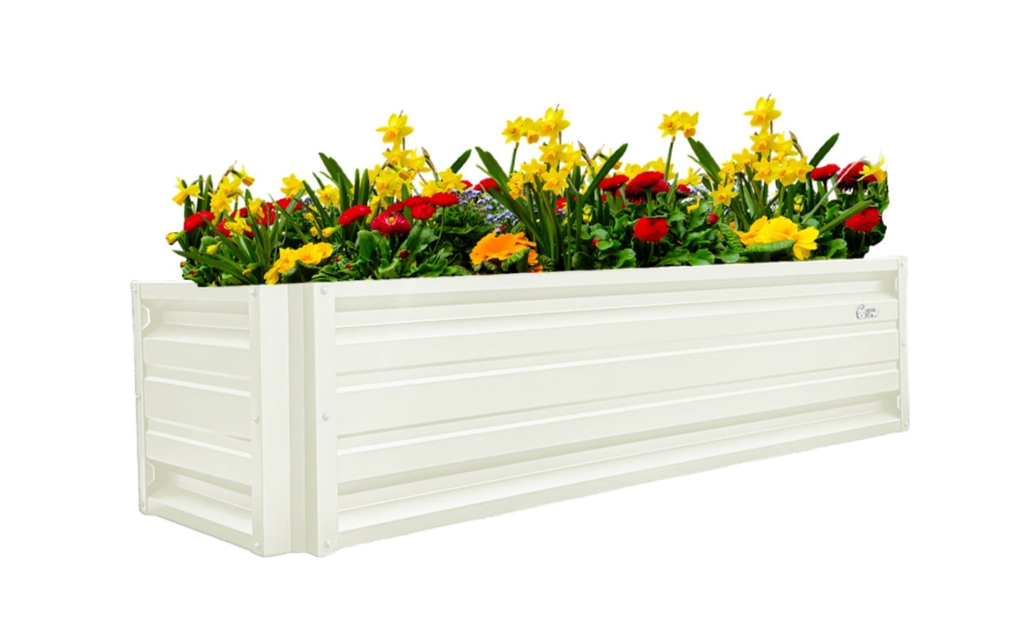2 x 6 Rectangular Metal Planter Box Durable Raised Garden Bed in ...