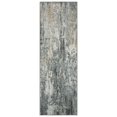 2 x 6 ft Polyester Velvet Towel Gray Rectangular Hallway Bathroom ...
