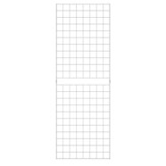 Bonnlo 6' x 2' Wire Grid Panel Tower with T-Base Floorstanding, Wire ...