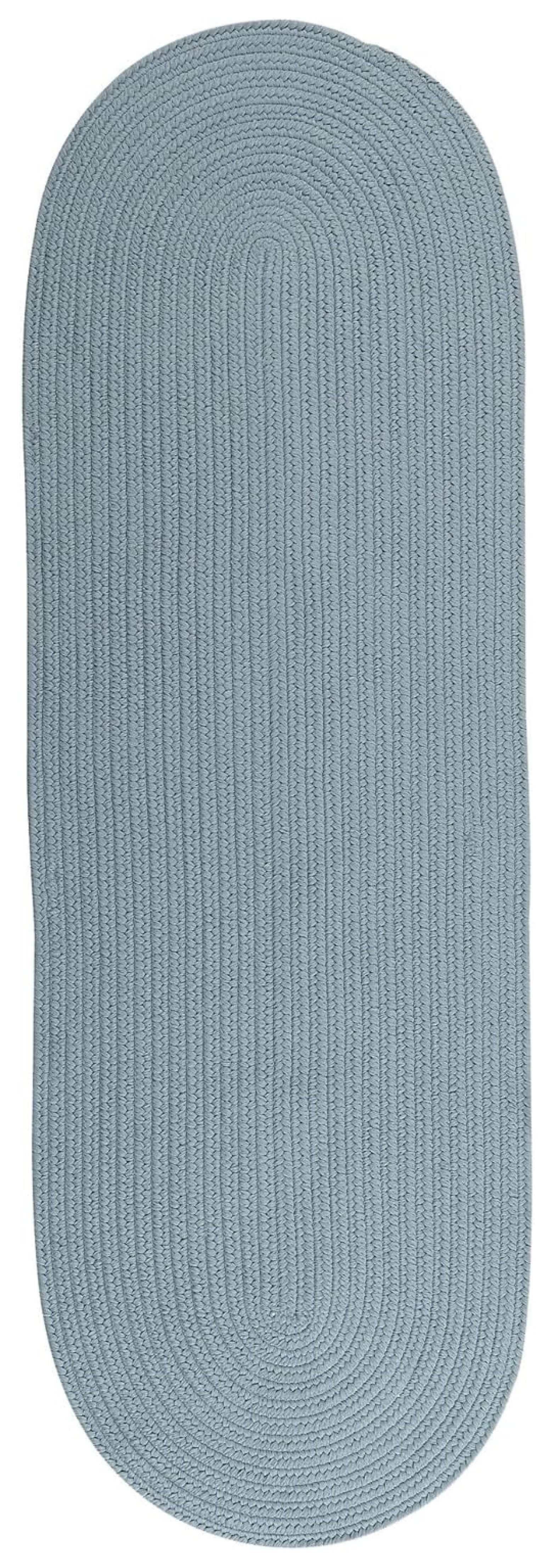 2 x 8 Feet Outdoor Rug Federal Blue Colorful Polypropylene Rug for Damp ...