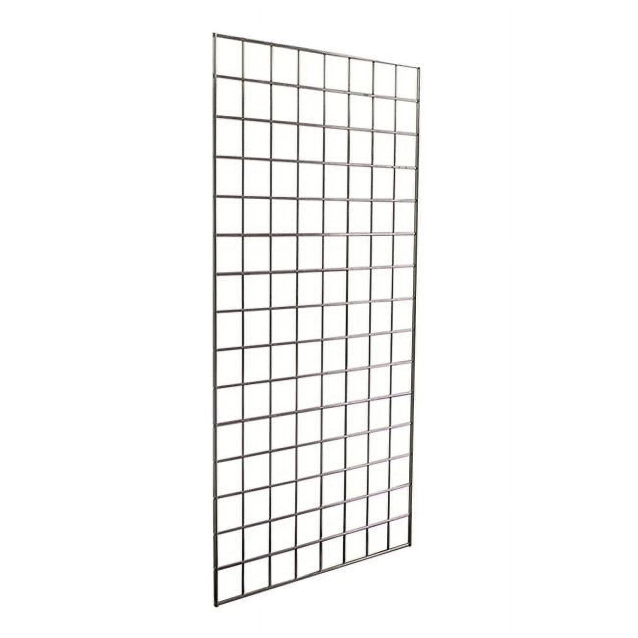 2 X 8 Ft Gridwall Panels Chrome