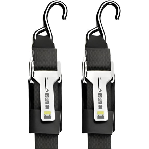 2" x 84" Transom Tie Down Straps - Heavy-Duty Boat Trailer Straps for ...