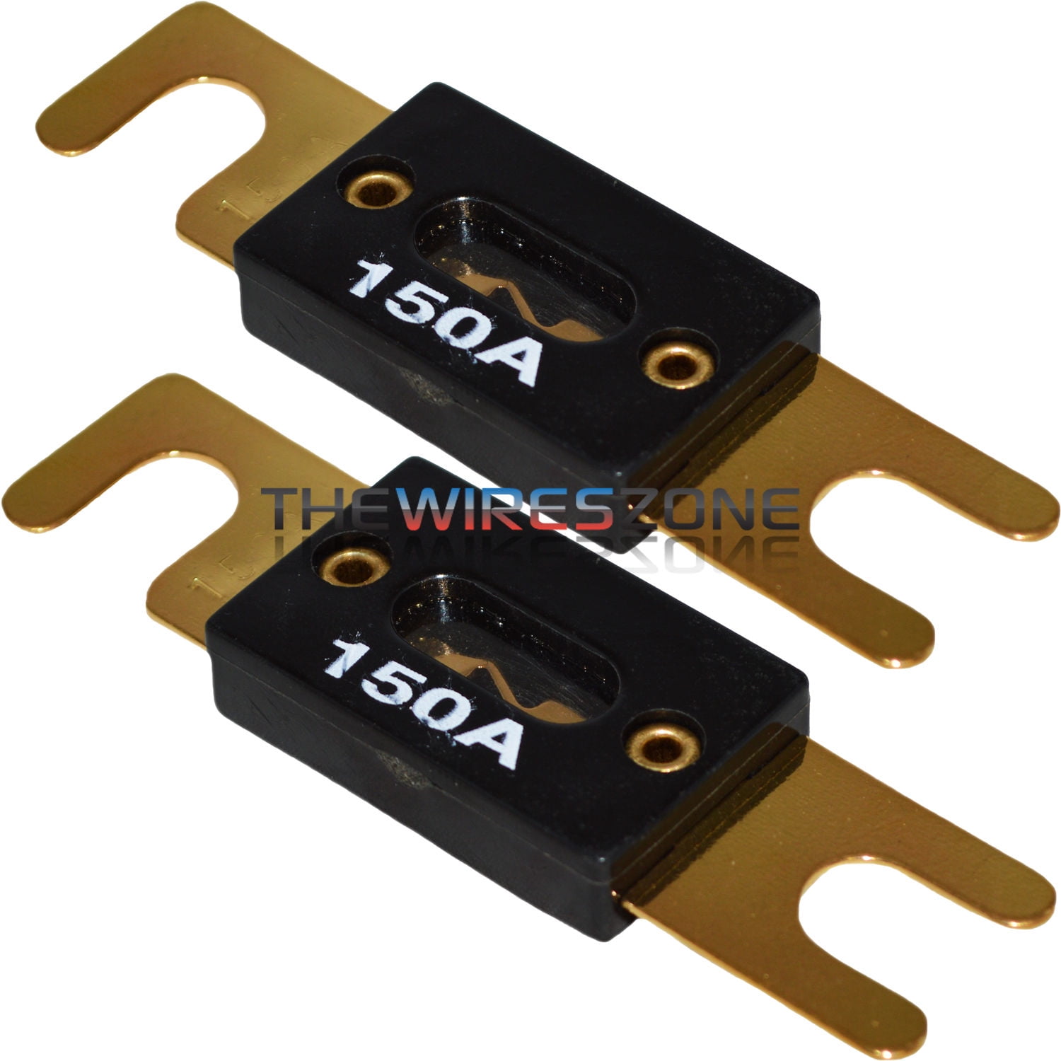 2 x ANL150 Gold Plated 150 Amp 150A Car Audio ANL Fuses (2/pack ...