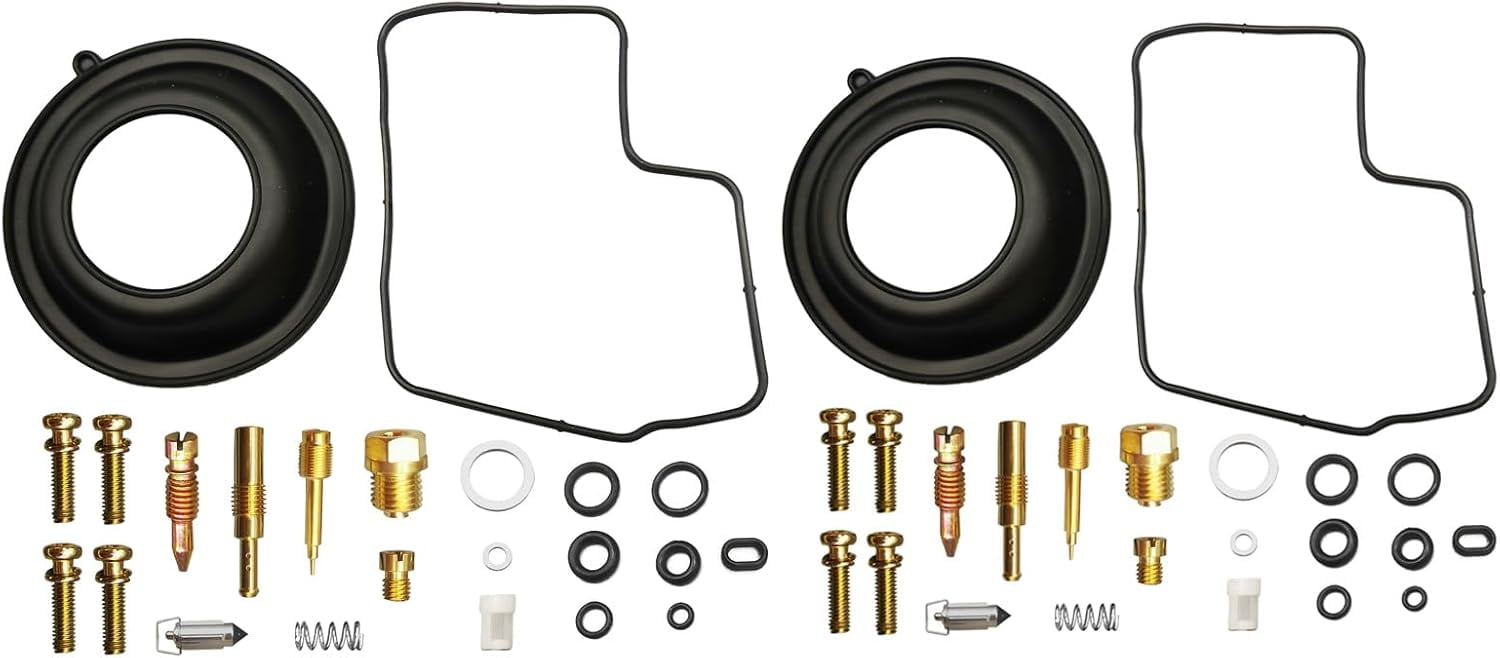 2 x Carburetor Repair Kit Plunger diaphragm Fit for Honda VT700 VT750 ...