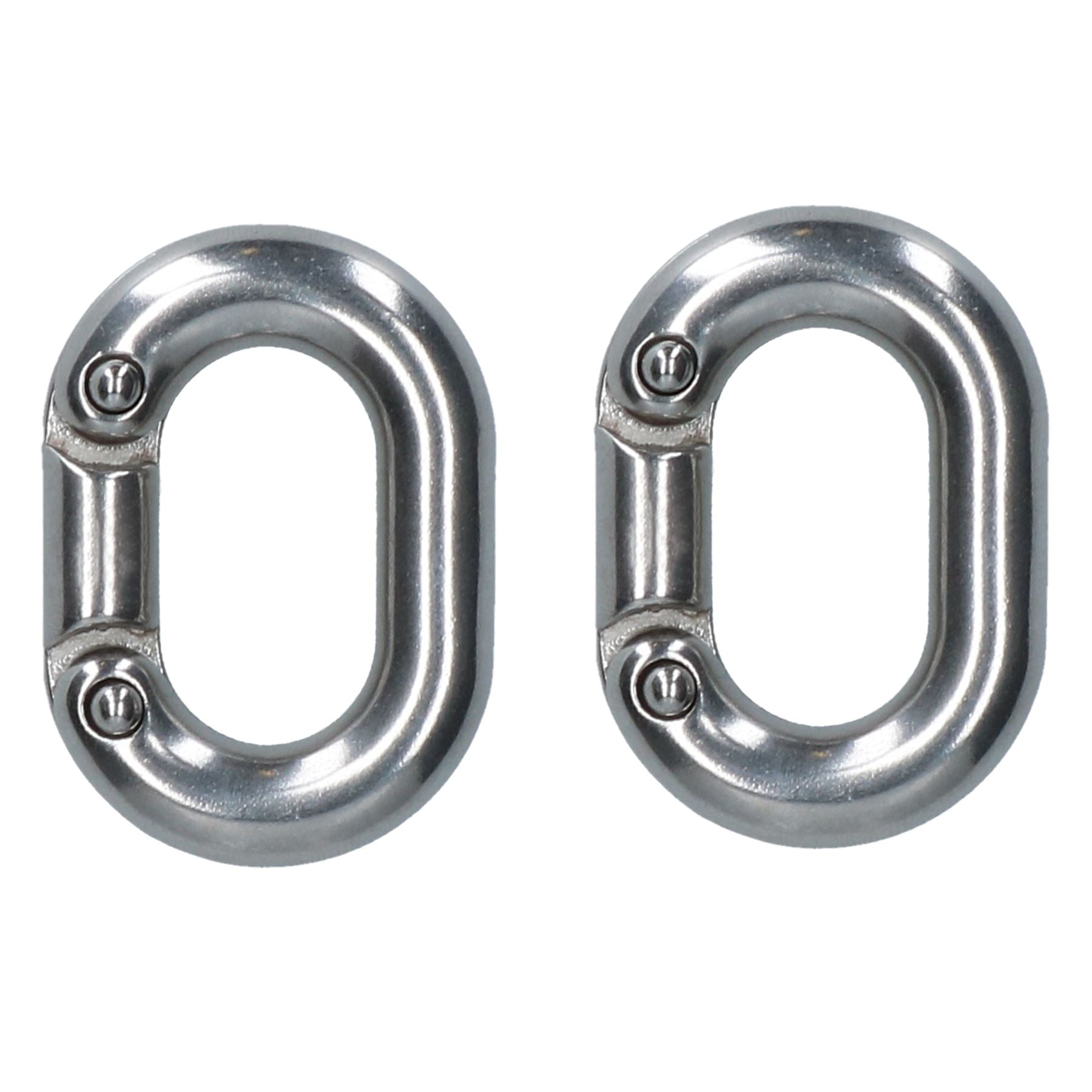 2 x Chain Connecting Link 6mm Marine Grade Stainless Steel Split ...