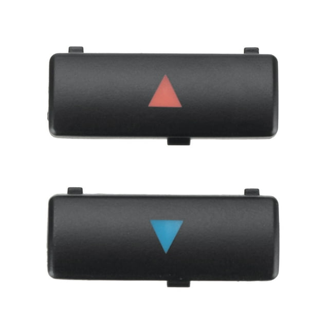 2 x Climate A/C Control Panel Button-black - Walmart.com