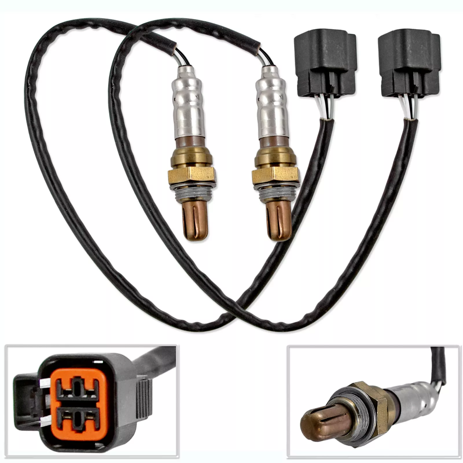 2 x Downstream O2 Oxygen Sensor For Hyundai Elantra 2001-2012, Tiburon ...