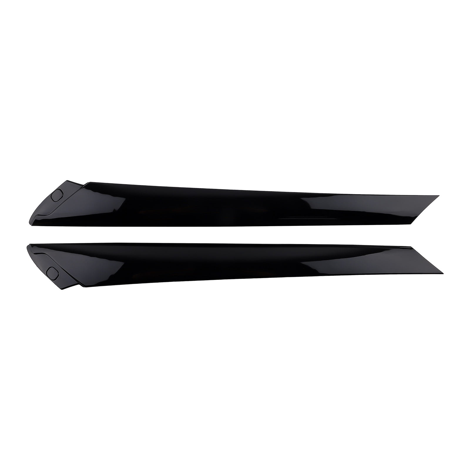 2 x Exterior Molding Garnish Windshield Trim For Kia Soul 2014-2019 ...