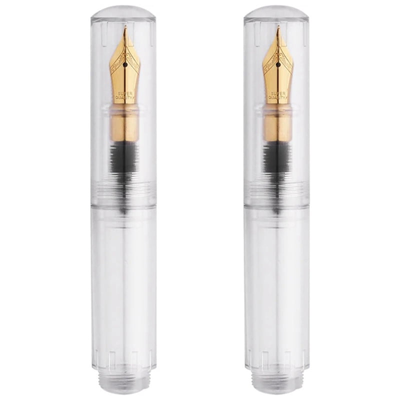 2 x Fountain pen(Ink not included) 2 x Eyedropper(The color of the ...