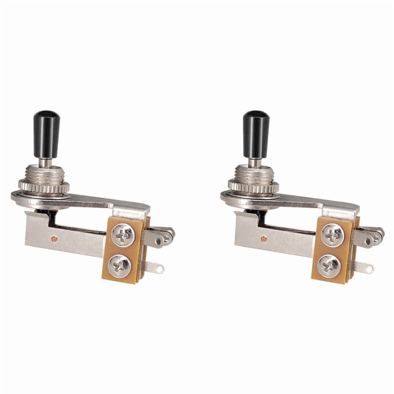2 x Guitar Switch-Silver & Black - Walmart.com
