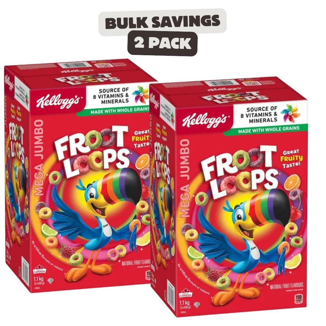 2 x Kellogg’s Froot Loops - Walmart.com