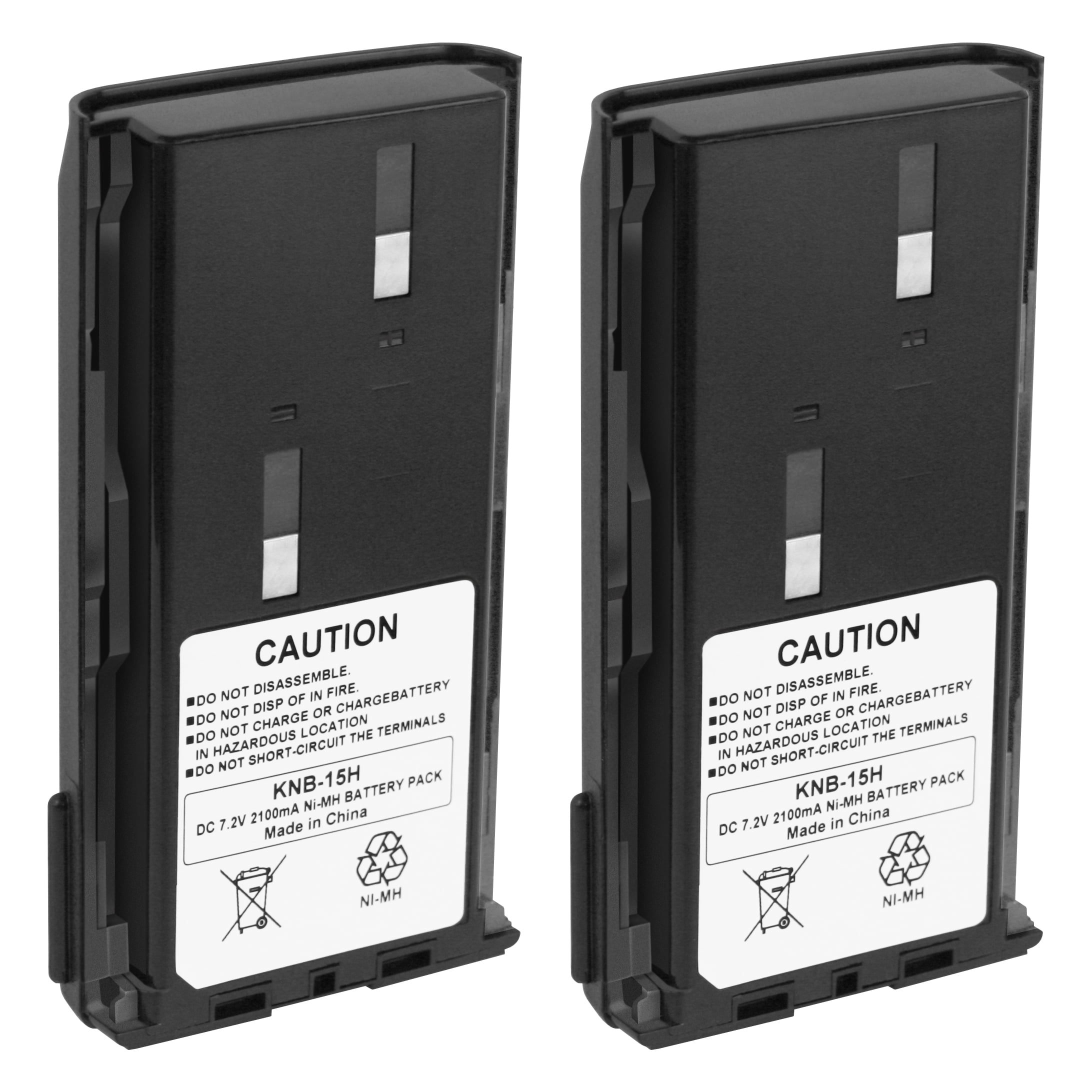 2 x Knb-14 Knb-15 Black Kenwood Tk-2100 Tk-3100 Tk-2101 Tk-3101 ...