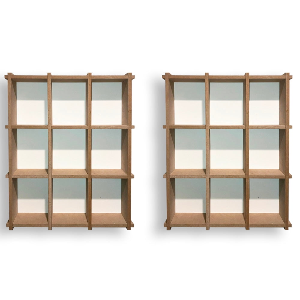 2 x Kubbie Ultra MDF Wood Display Case for Funko Pops in Acrylic Hard ...