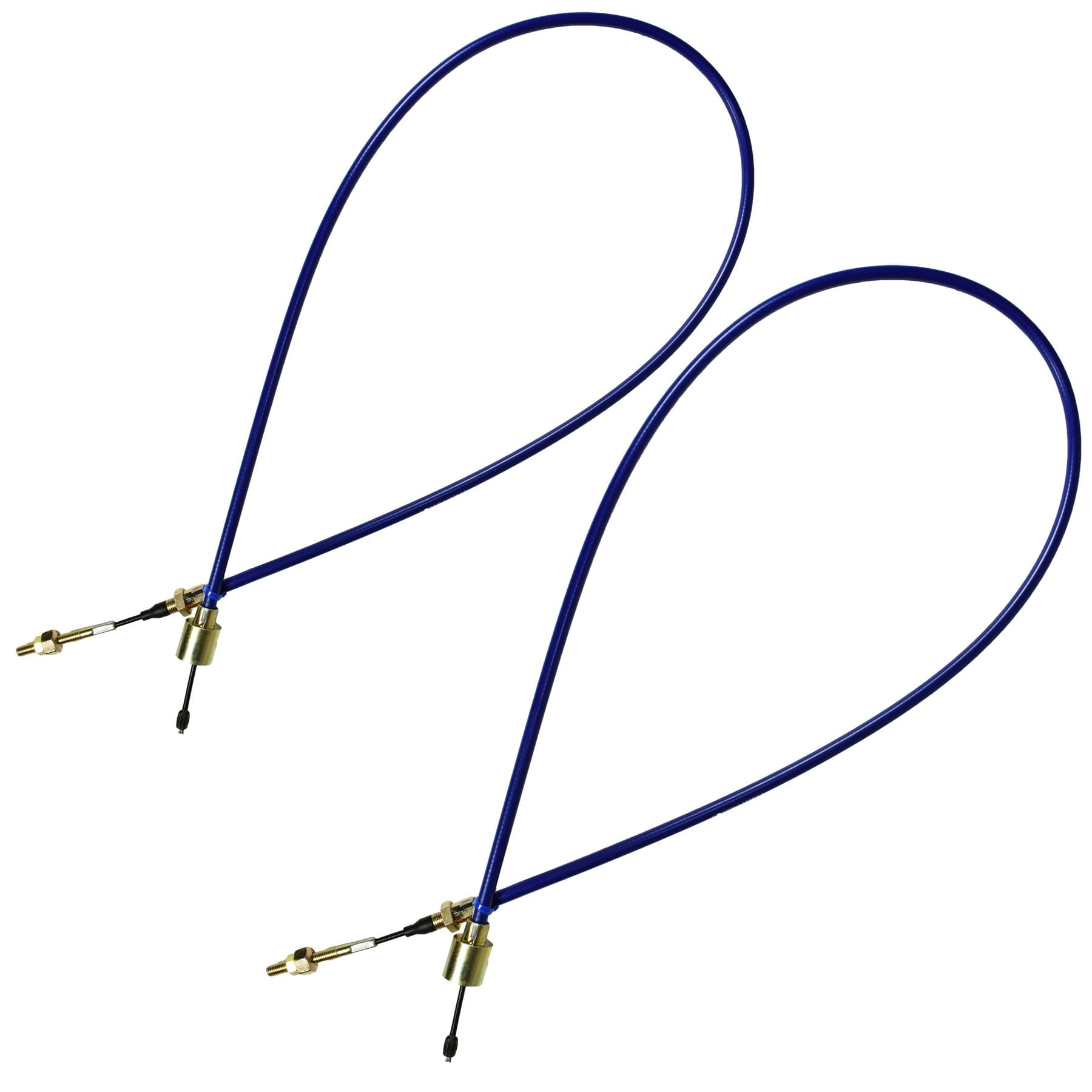 2 x Long Life Trailer Brake Cable for Alko Systems Detachable Outer ...