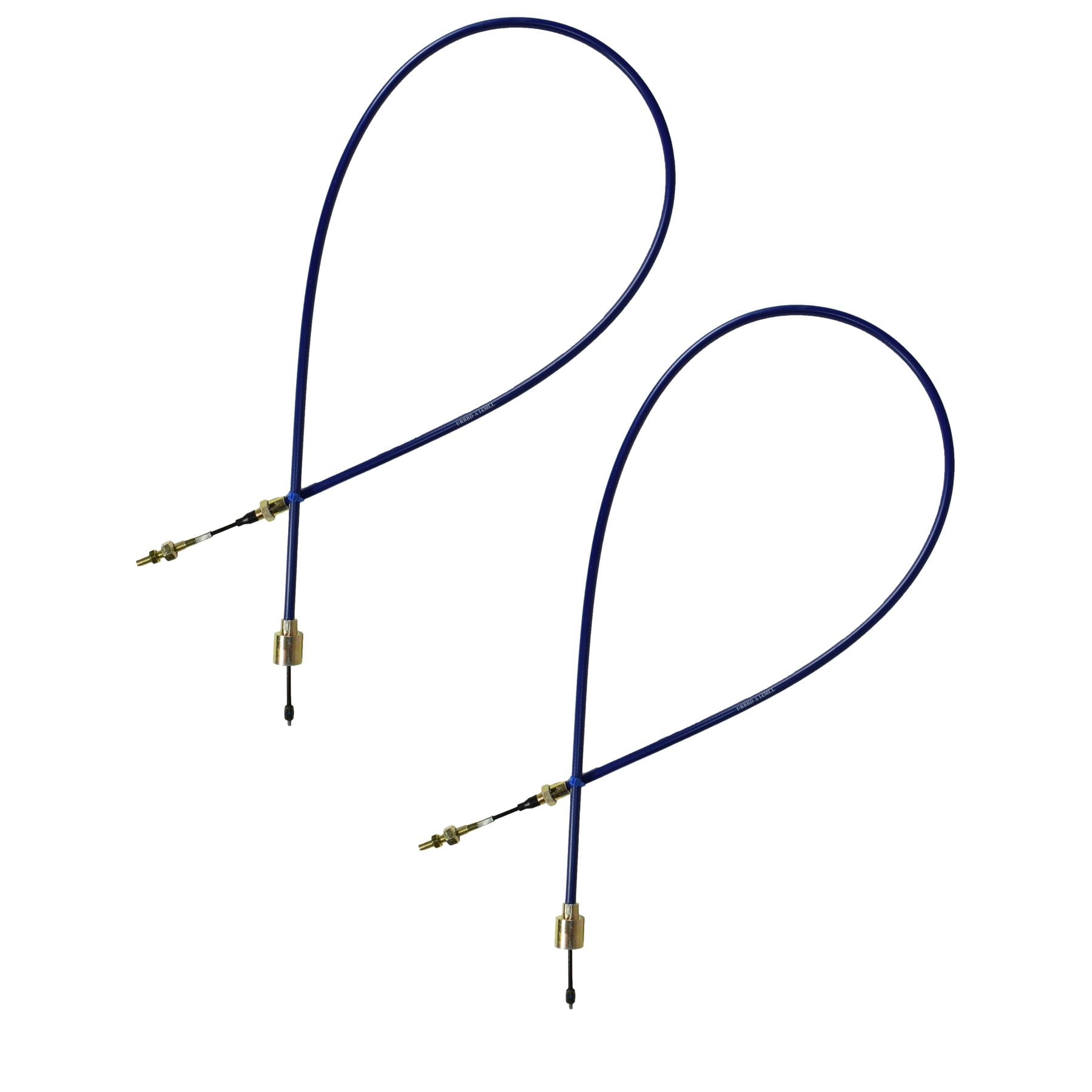 2 x Long Life Trailer Brake Cable for Alko Systems Detachable Outer ...