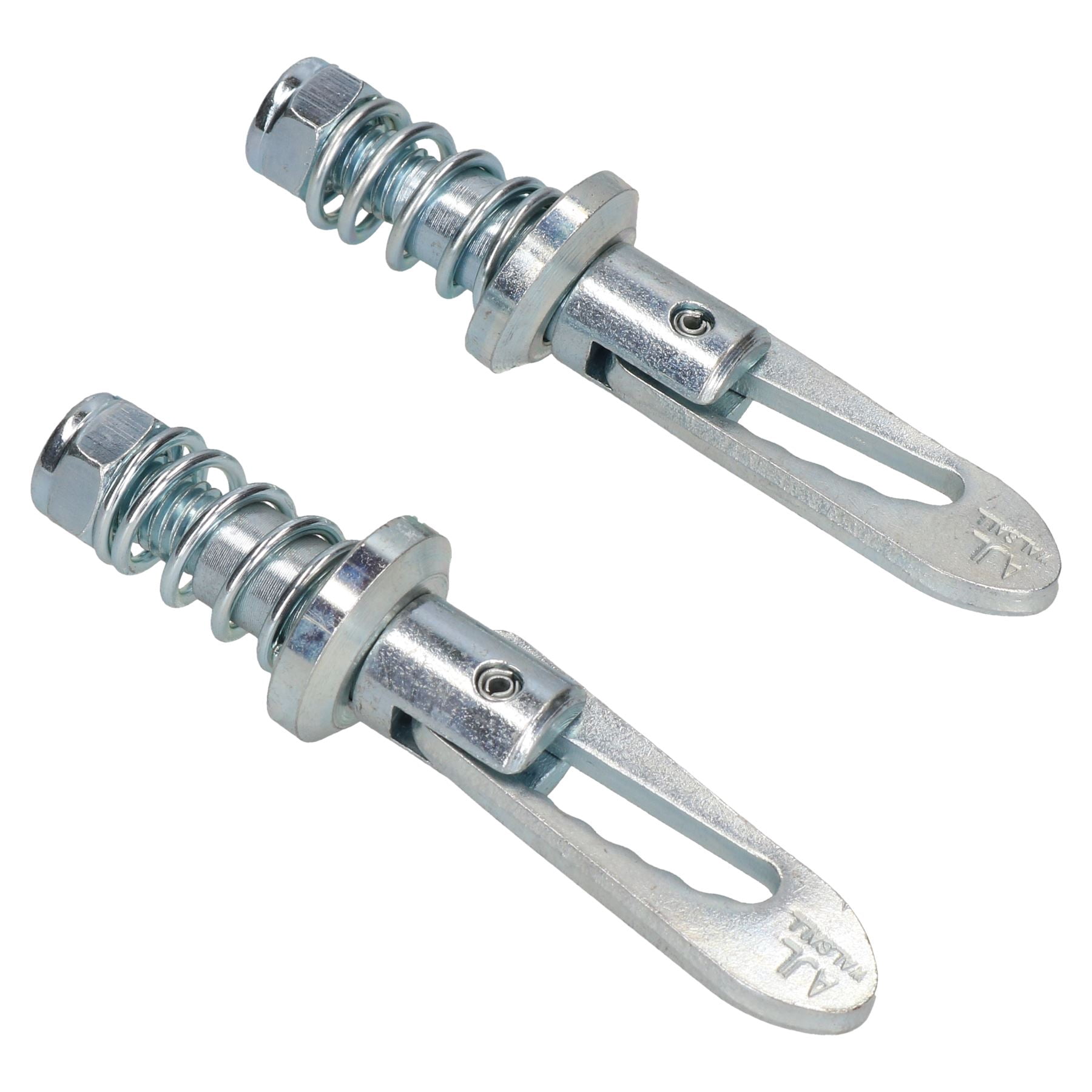 2 x M12 Antiluce Tailgate Drop Catch Trailer Dropside Latch ANTI RATTLE ...