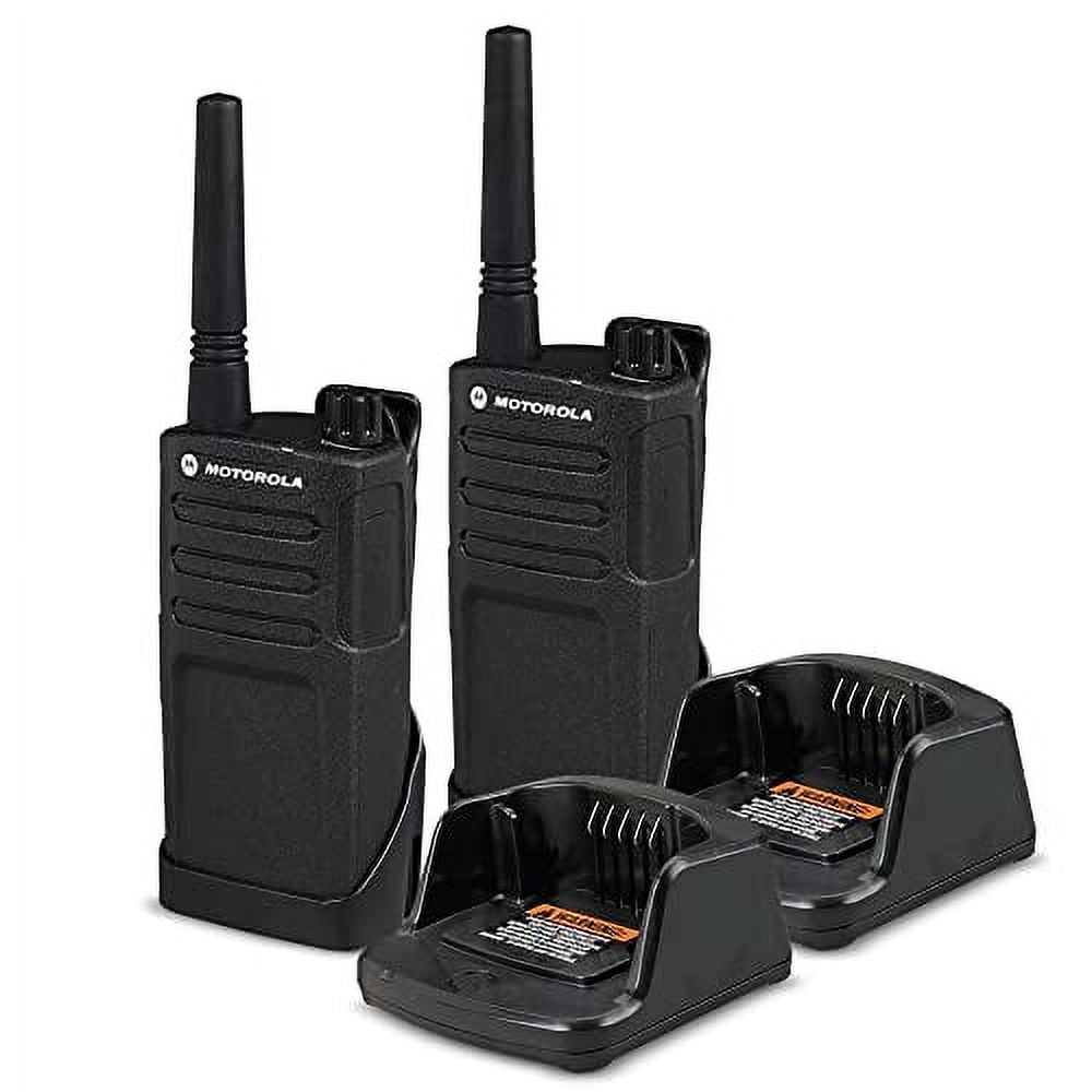 2 x Motorola RMM2050 On-Site 2-Way Radio (RMM2050) - 2 Pack Bundle ...