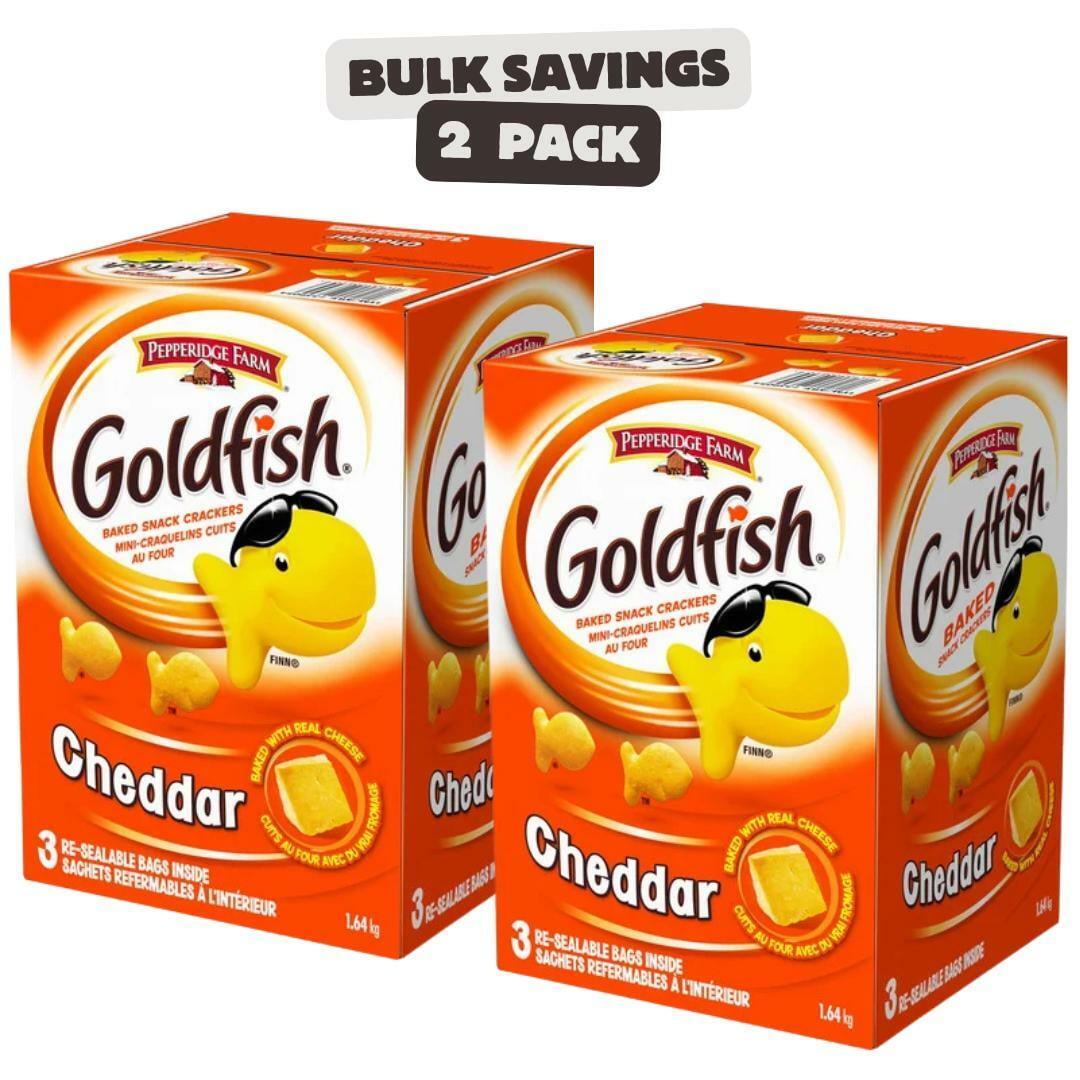 2 x Pepperidge Farm Goldfish Crackers - Walmart.com