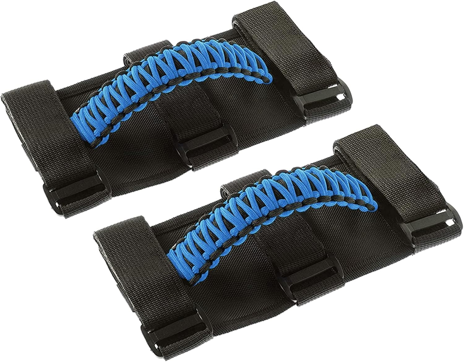 2 x Roll Bar Grab Handles Grip Handle for Jeep Wrangler CJ YJ TJ JK JL ...