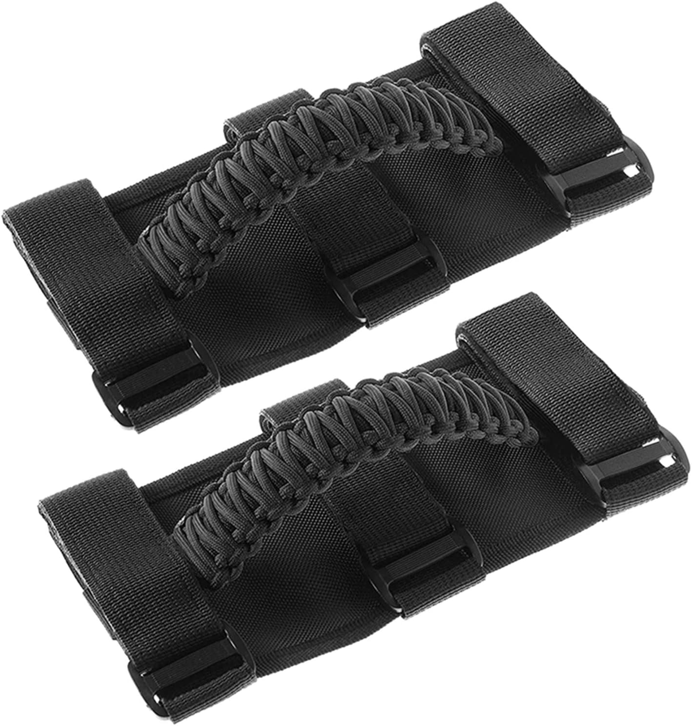 2 x Roll Bar Grab Handles Grip Handle for Jeep Wrangler YJ TJ JK JL ...