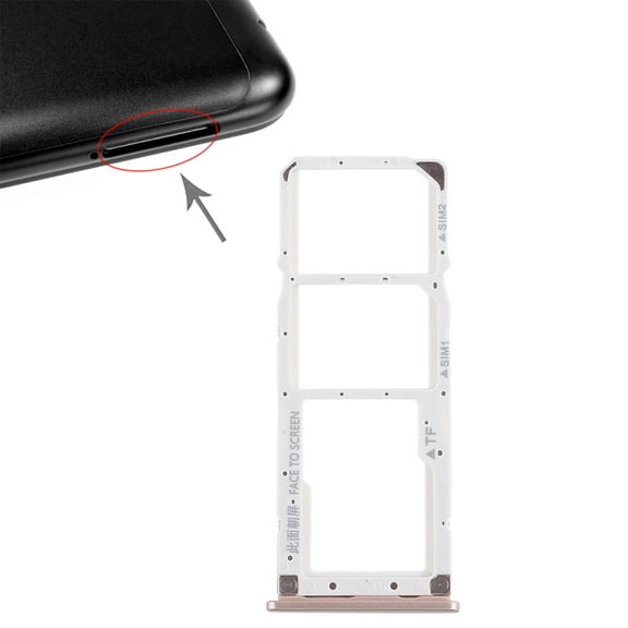 For Galaxy A20 A30 A50 SIM Card Tray + SIM Card Tray + Micro SD Card ...