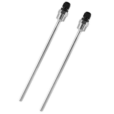 Thermowell Pipe Immersion Well 3/16" ID 1/4" OD 8" Stainless Steel 304 ...