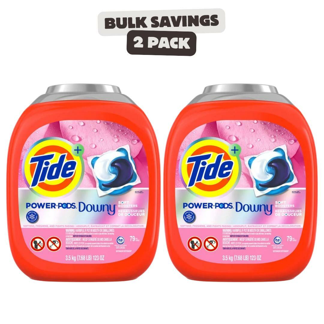 2 x Tide April Fresh Scent Power Pods Liquid Laundry Detergent Pacs ...