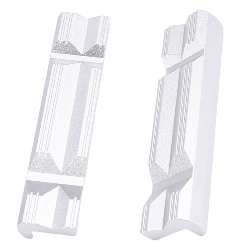 2 x Vise Jaws Clamps-Silver - Walmart.com