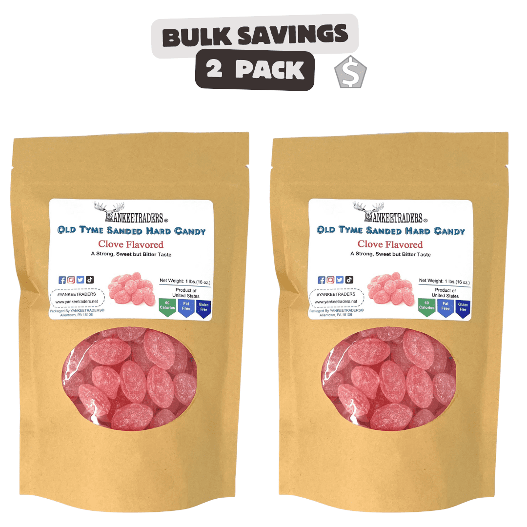 2 x - Yankee Traders Old Tyme Sanded Hard Candy, Clove, 1 Pound ...