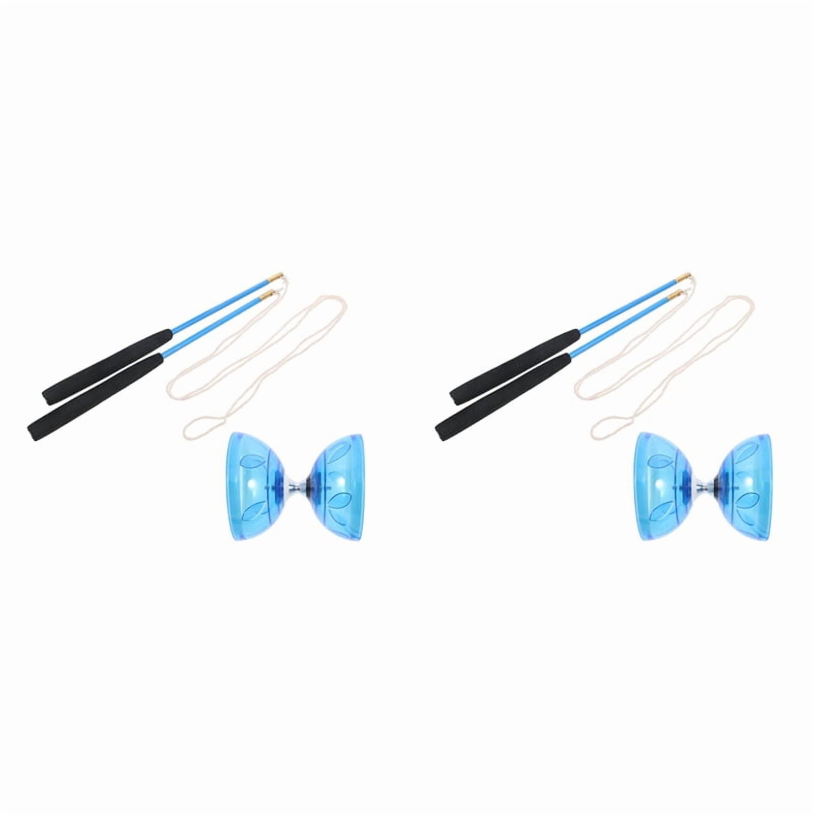 2 x diabolo 2 x storage net bag 2 x diabolo string 2pair x diabolo ...
