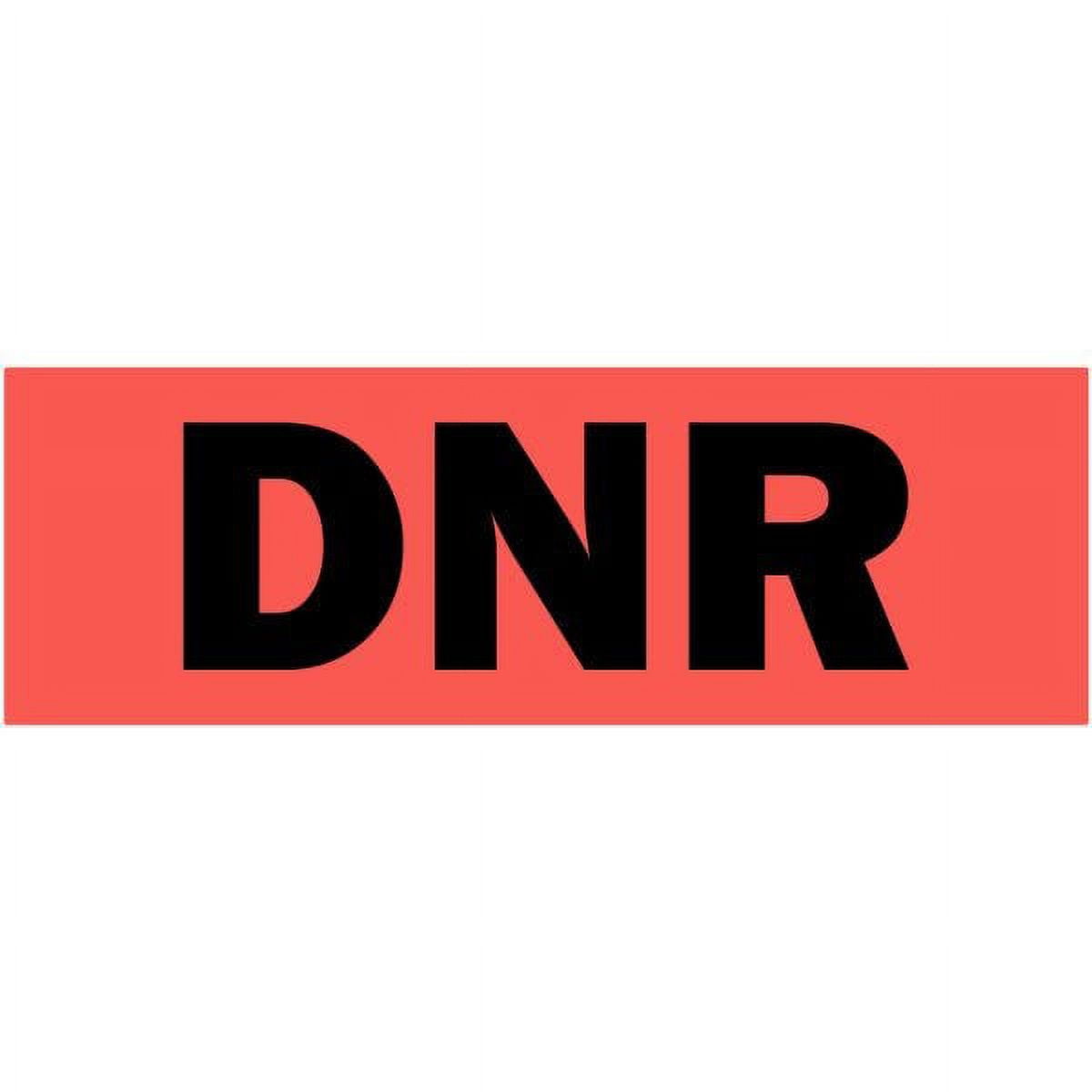 2"x1" DNR Medical Healthcare Labels - Walmart.com