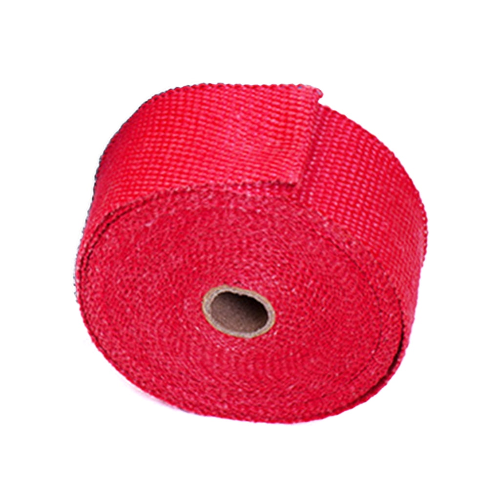 2"x16ft Black Fiberglass Exhaust Heat Wrap Roll for Motorcycle Heat ...