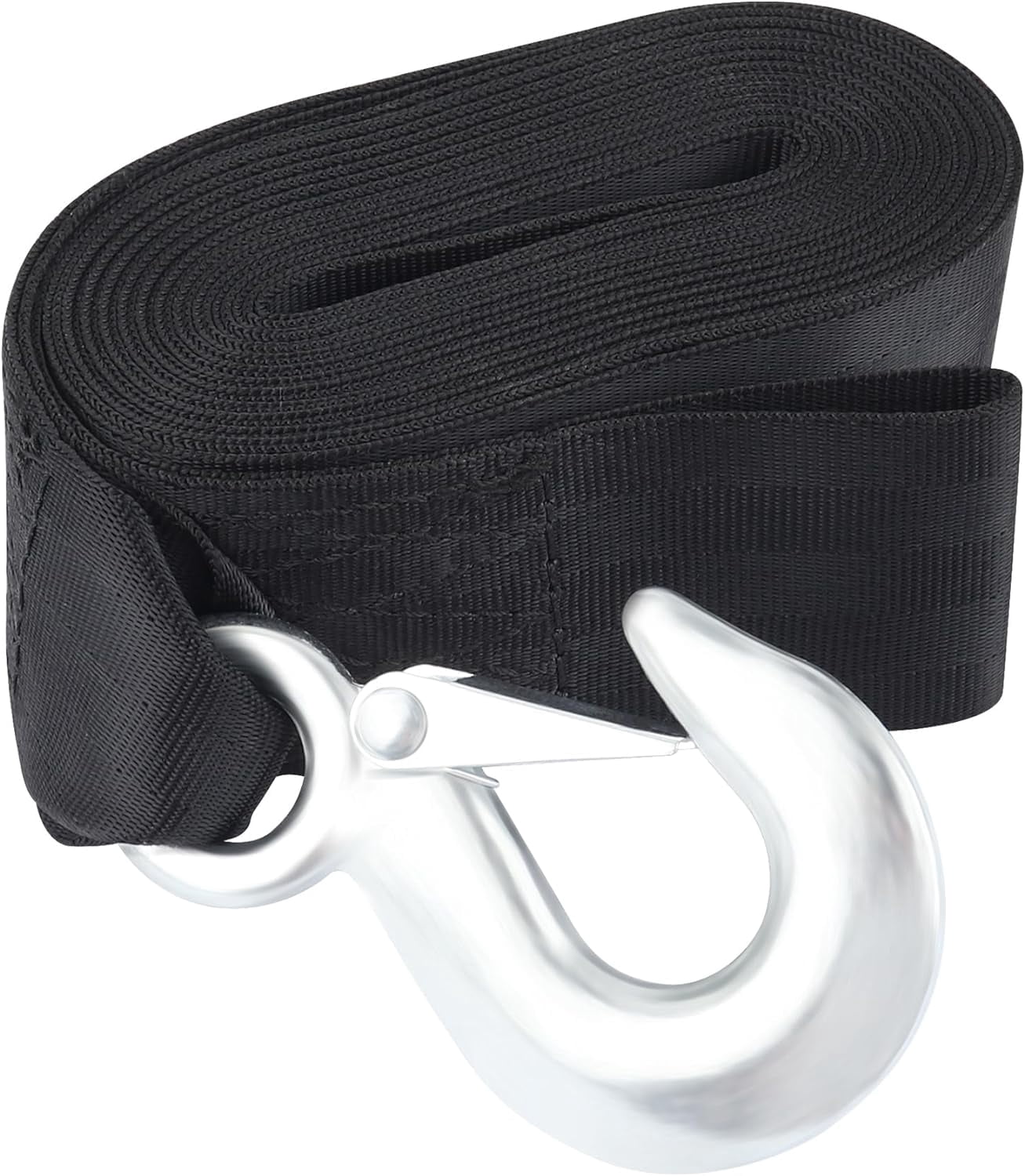 2" x20' 11000 lb Tow Straps Heavy Duty with Tow Hook,Emmergency ...