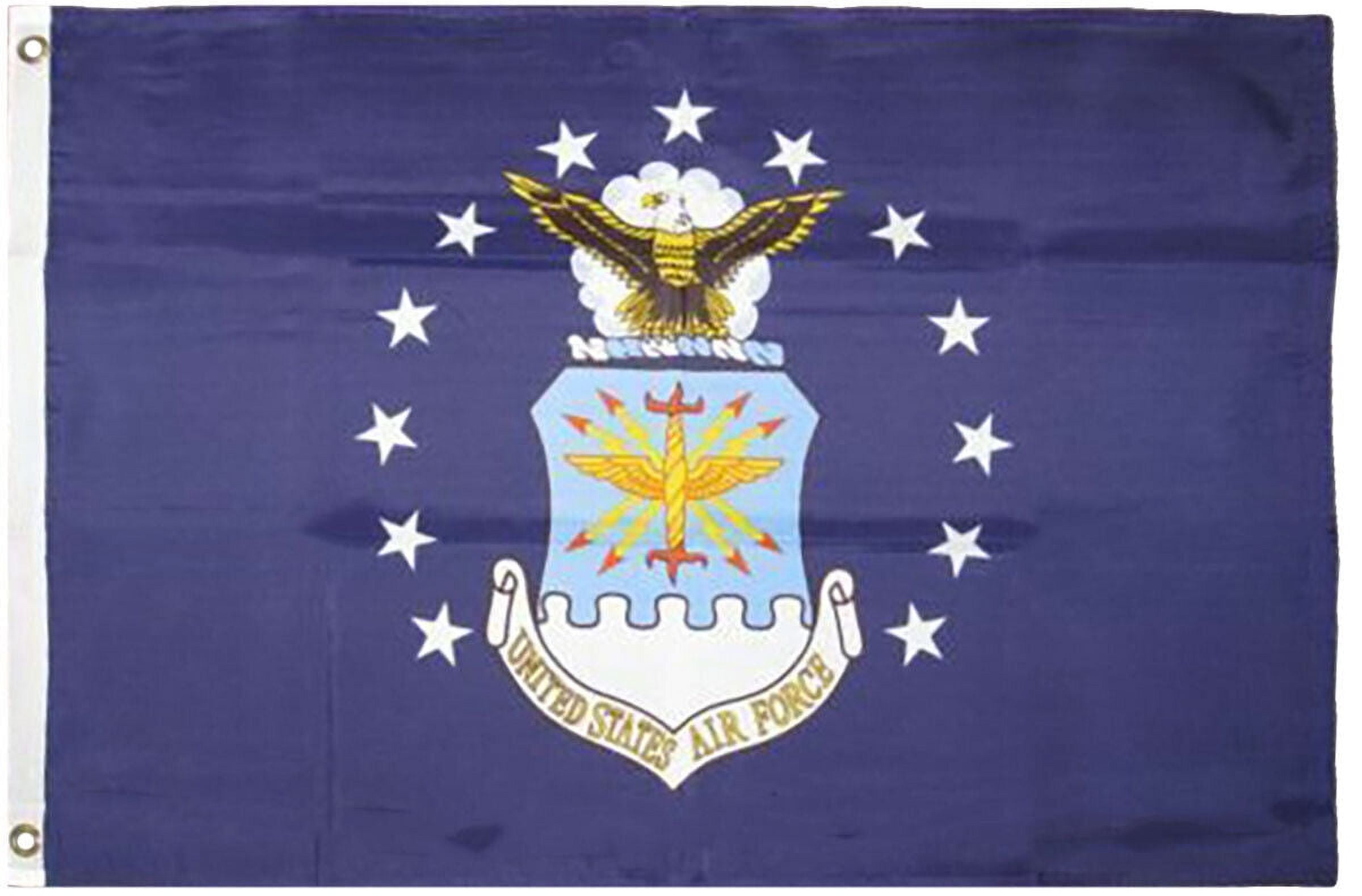 ANT Enterprises US Air Force Flag, Military Banner, 2'x3' Polyester ...