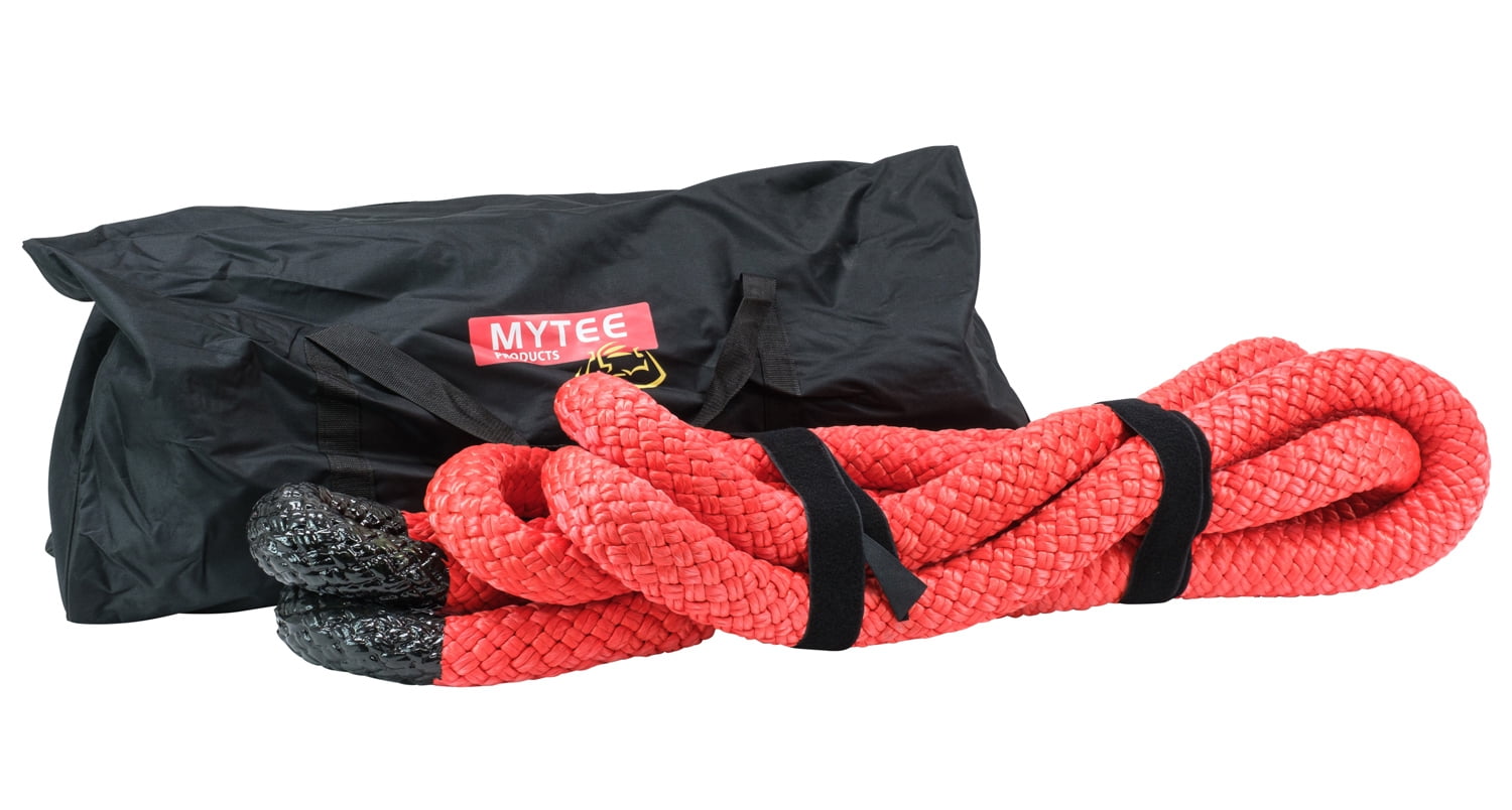 2"x30' Kinetic Recovery Rope w/ Velcro Strap & tote bag - 131,600 LBS ...