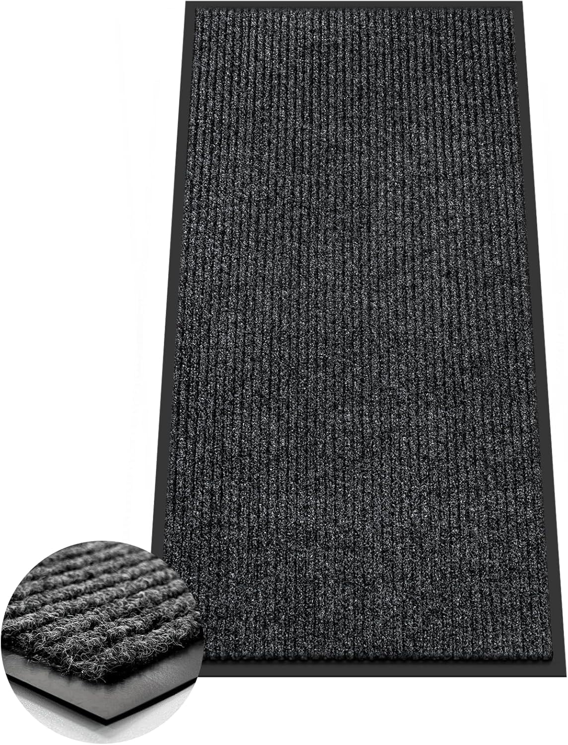 2'x4' Indoor Outdoor Door Mat Heavy Duty Front Door Mat Ultra Absorbent ...