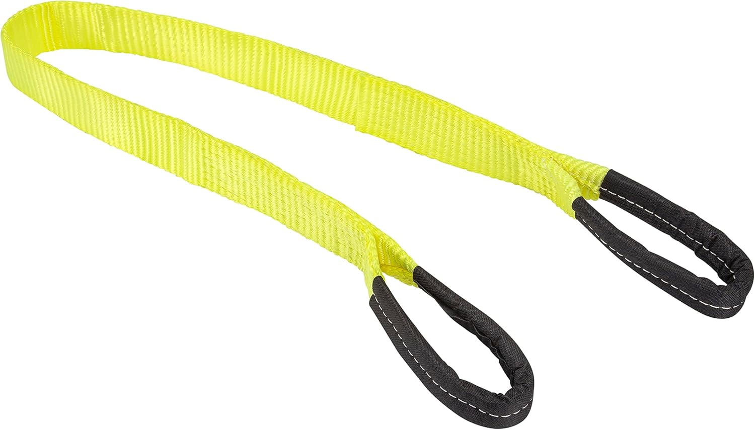 2”x4’ Nylon Webbing Lifting Sling, Yellow (1pk) – 3,200lbs Vertical ...