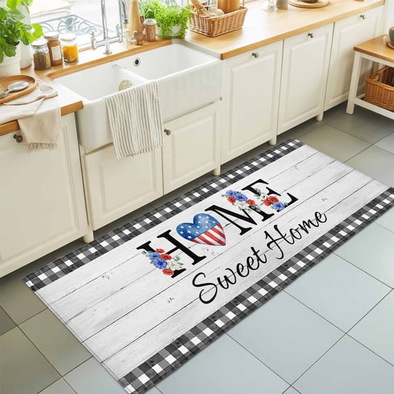 2'x6' Rug Runners for Hallways Kitchen, 250th Anniversary Non Slip ...