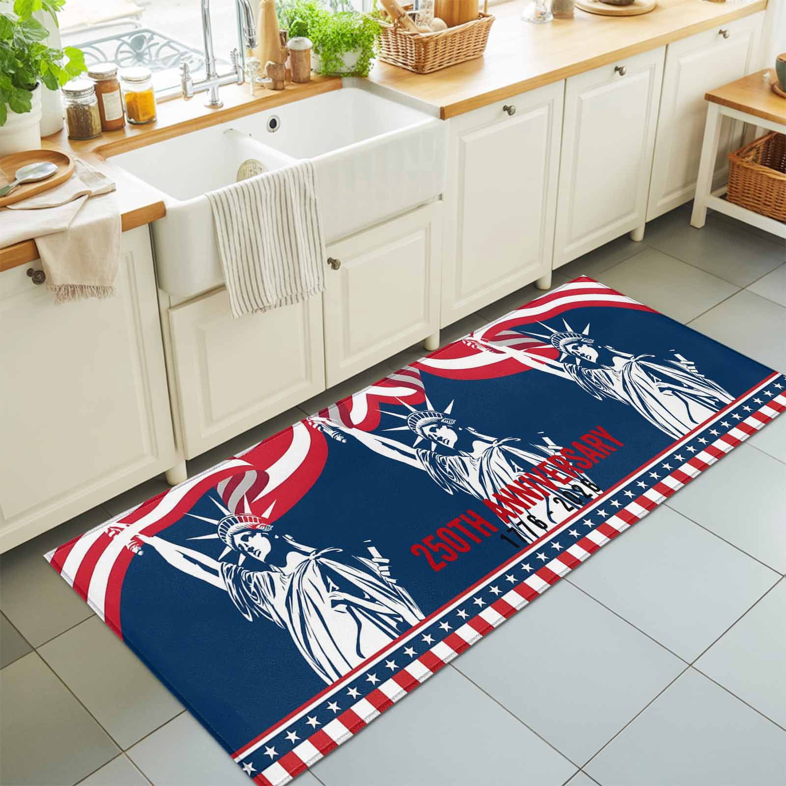 2'x6' Rug Runners for Hallways Kitchen, Anniversary Non Slip Entryway ...