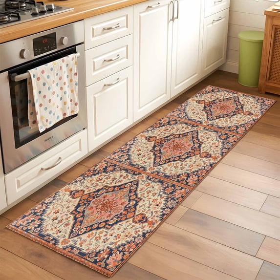 2'x6' Rug Runners for Hallways Kitchen, Boho Southwest Non Slip ...