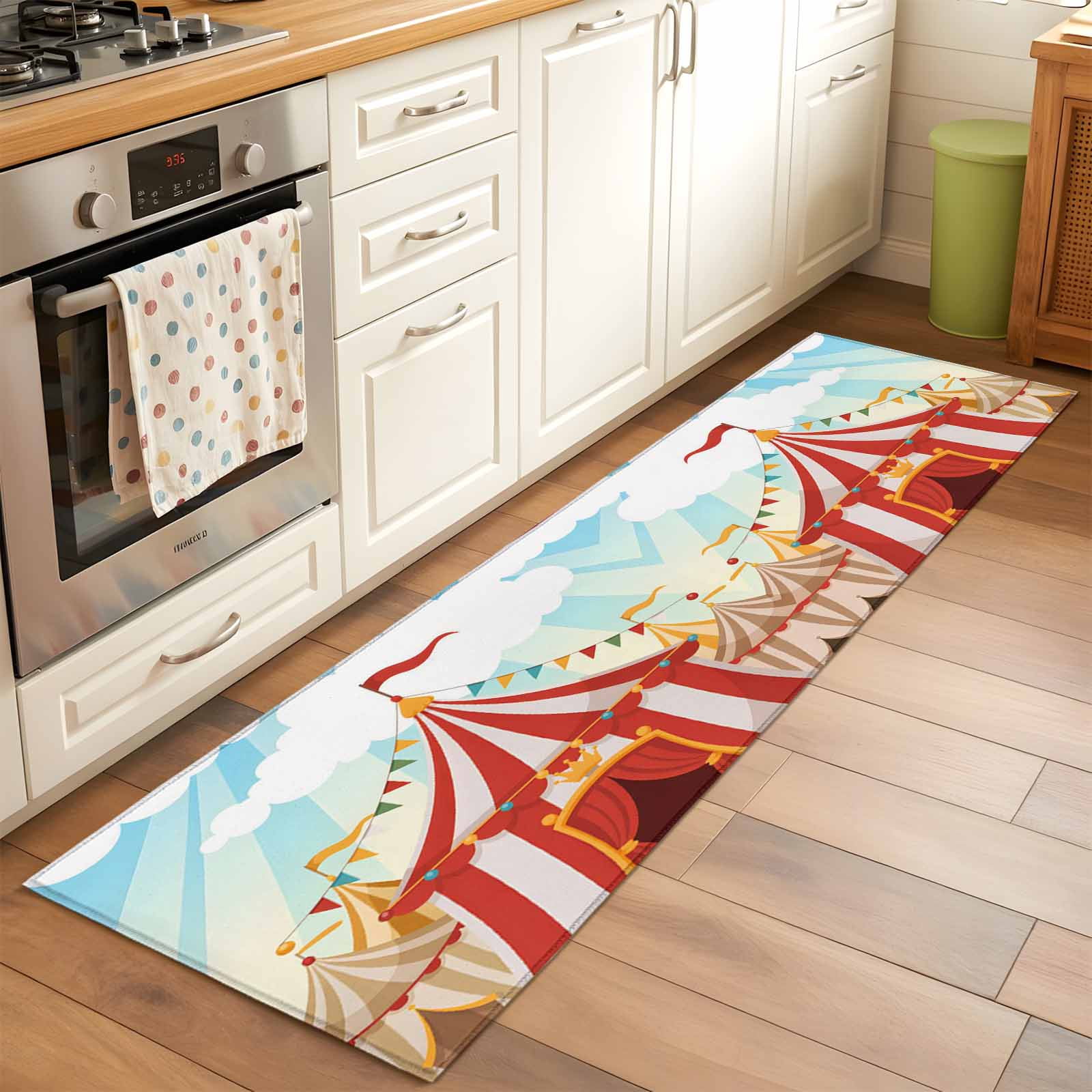 2'x6' Rug Runners for Hallways Kitchen, Cartoon House Non Slip Entryway ...