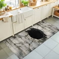 2'x6' Rug Runners for Hallways Kitchen, Cracked Wall Non Slip Entryway ...