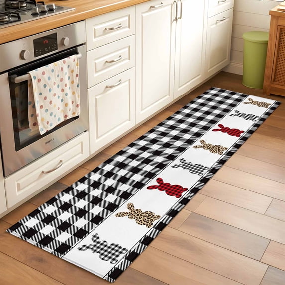 2'x6' Rug Runners for Hallways Kitchen, Easter Non Slip Entryway Beside ...
