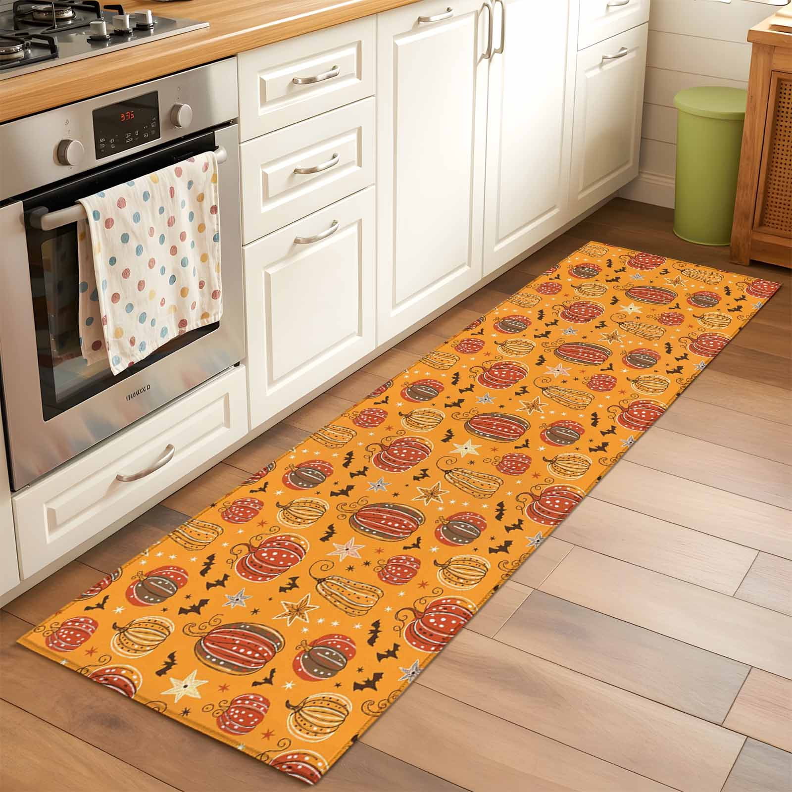 2'x6' Rug Runners for Hallways Kitchen, Fall Halloween Non Slip ...