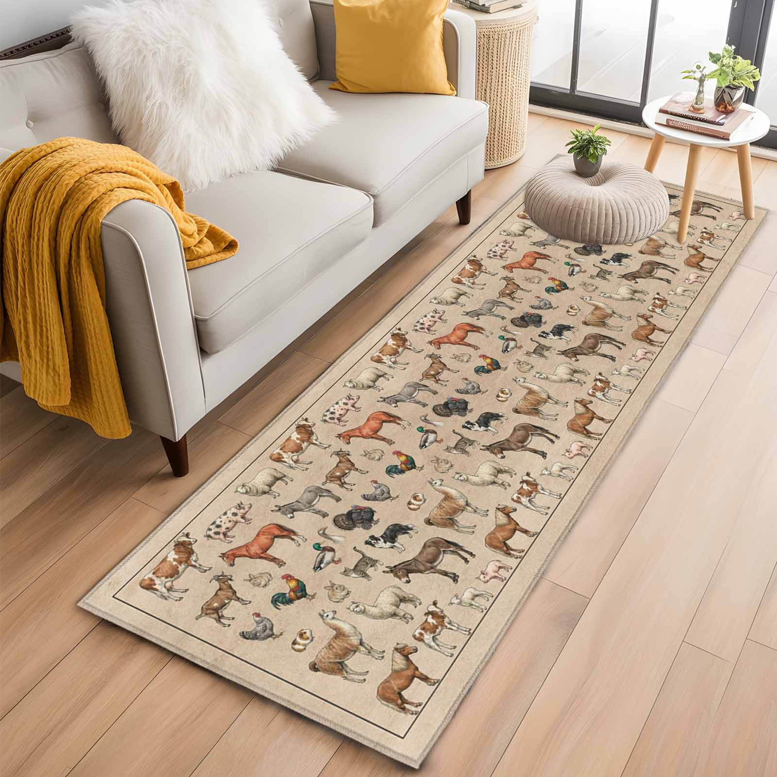 2'x6' Rug Runners for Hallways Kitchen, Farmhouse Non Slip Entryway ...