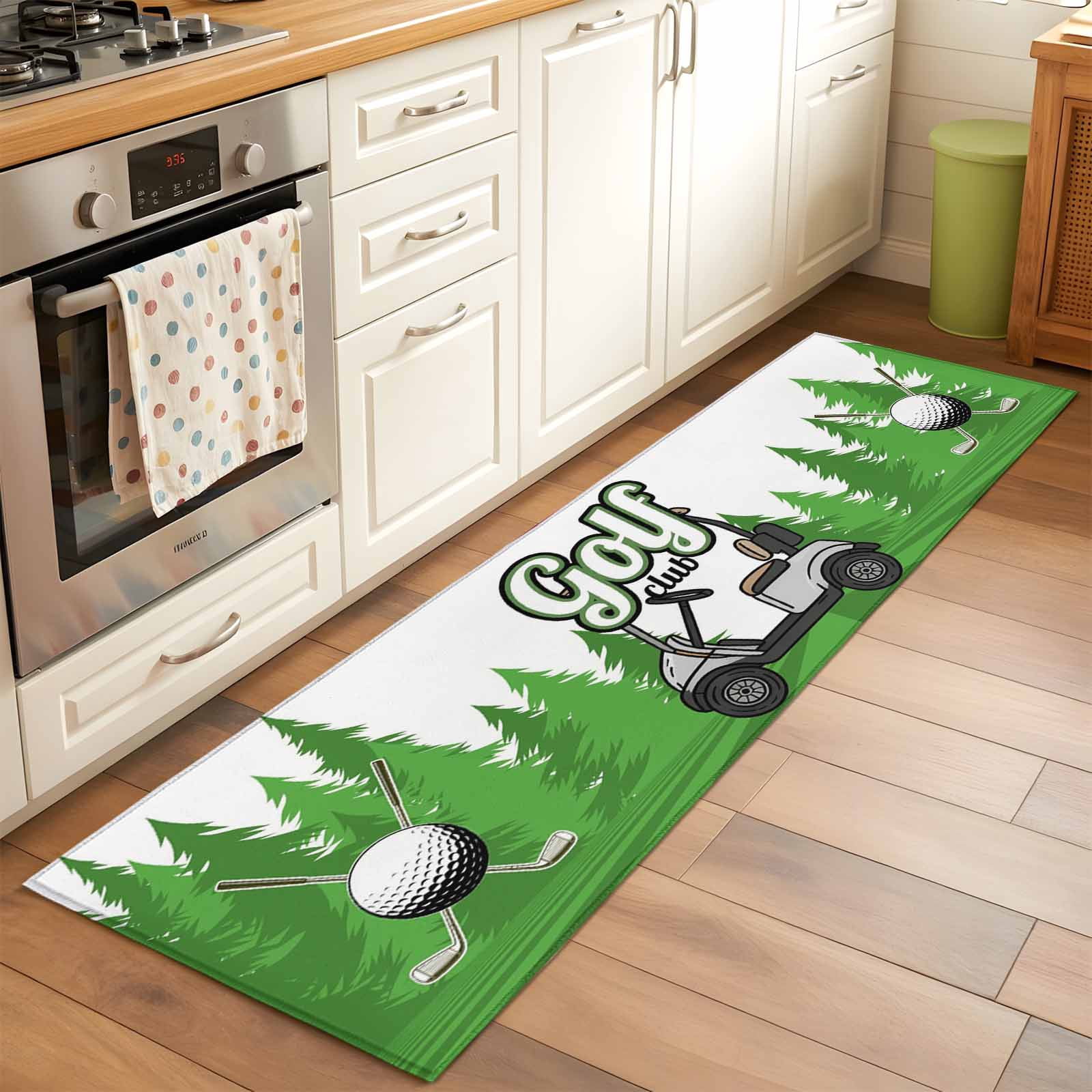 2'x6' Rug Runners for Hallways Kitchen, Golf Non Slip Entryway Beside ...